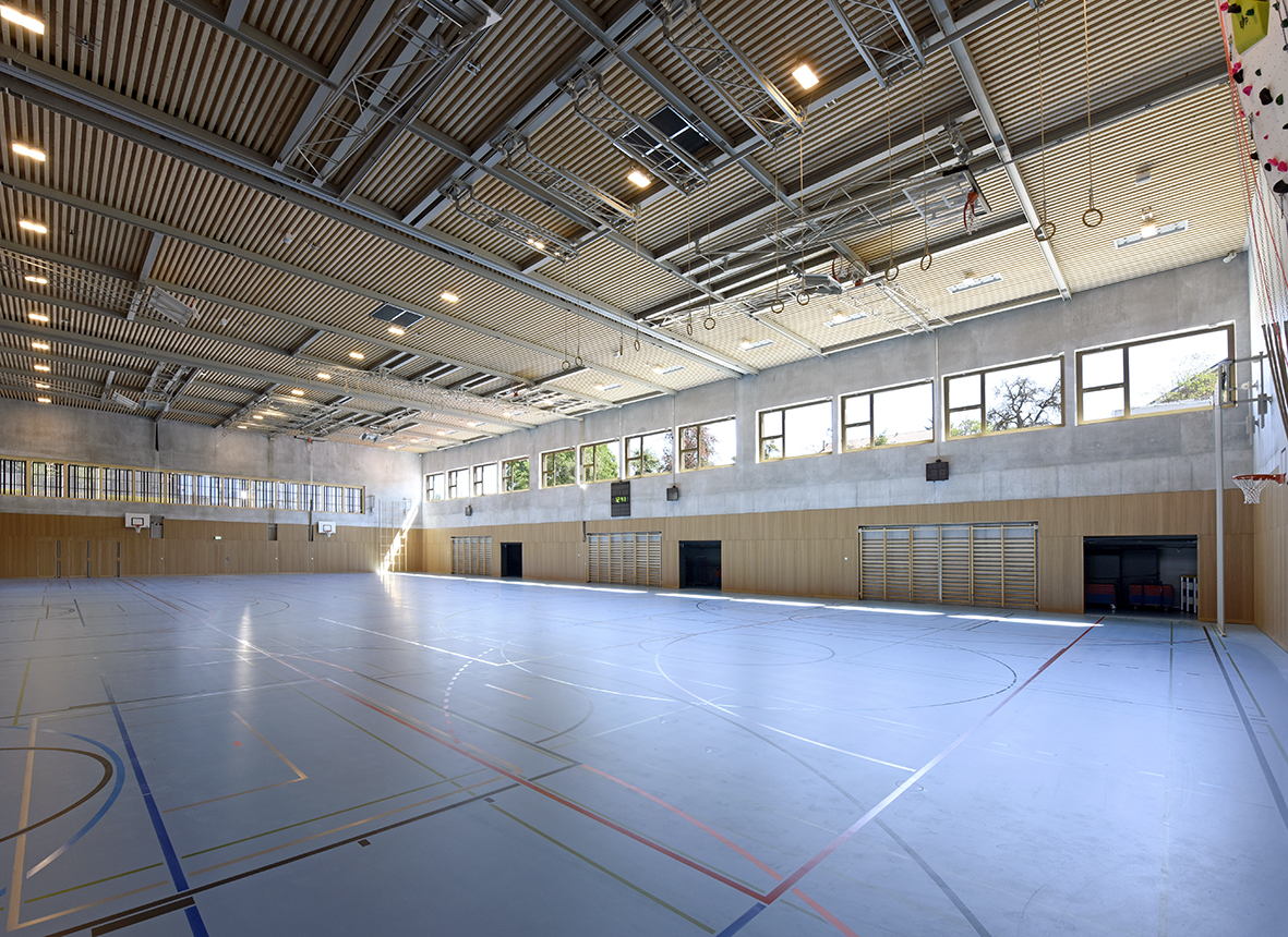 Collège Gustave Roud à Carrouge - ARCHITECTES MAGAZINE